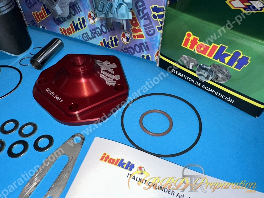 140cc ITALKIT bi-segment kit with cylinder head for 125cc ROTAX 122 ...