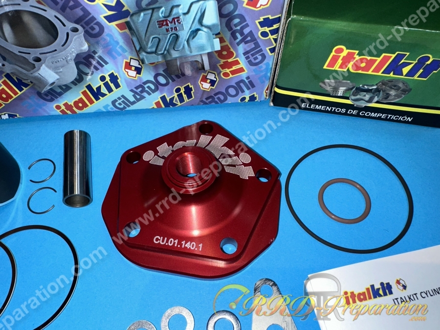 Kit 140cc ITALKIT bi segmento con cabeza motora 125 ROTAX 123, aprilia ...