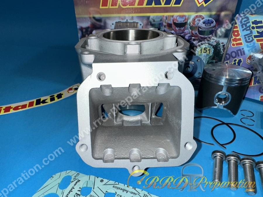 Kit 140cc ITALKIT bi segment with motor head 125 ROTAX 123, aprilia RS ...