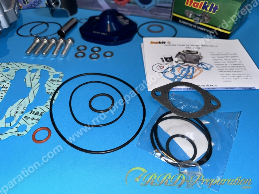 Kit 125 ITALKIT Deportes de doble segmento para motor 125 ROTAX 123 ...