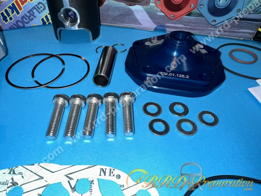 Kit 125 ITALKIT Sport mono segment pour moteur 125 ROTAX 123, aprilia ...