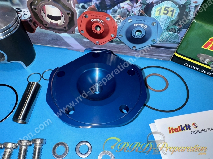 Kit 125 ITALKIT Deporte de segmento único para motor 125 ROTAX 123 ...