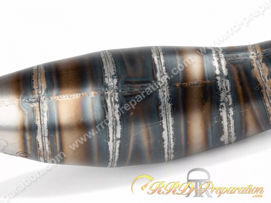 Exhaust Pot STAGE6 R/T 80 - 90 for DERBI (several colors available) color Black / Orange