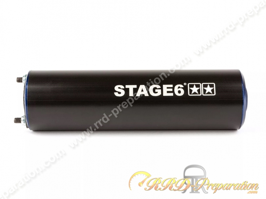 Exhaust Pot STAGE6 R/T 70 high passage for DERBI SENDA (several colors ...