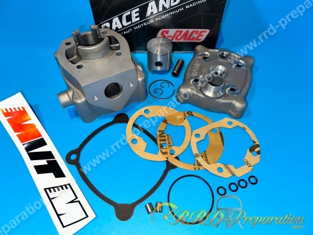 50cc liquid aluminum kit with MVT COMPETITION G3 cylinder head (103, 51 ...