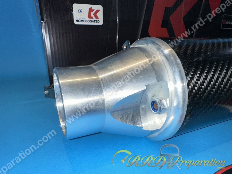TURBOKIT ROUND exhaust silencer for YAMAHA YZF 1000 R6 from 1999 to ...