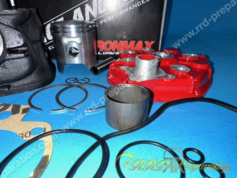 Kit 75cc Ø48,5mm MVT IRON MAX fonte minarelli am6 Stage 1 engine ...