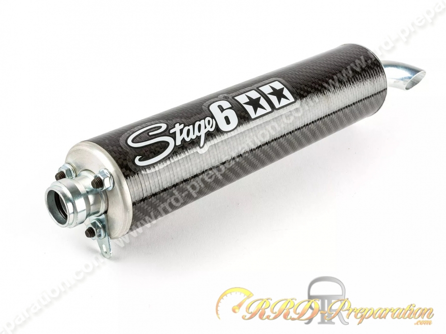 Pot d'échappement STAGE 6 R1400 pour MINARELLI horizontal (MBK NITRO ...