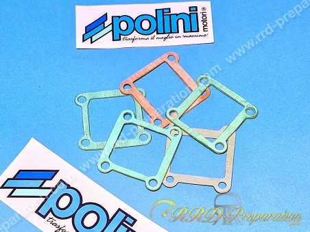 Juntas de tuberías y válvulas en cajas POLINI con soportes Peugeot 103 ...