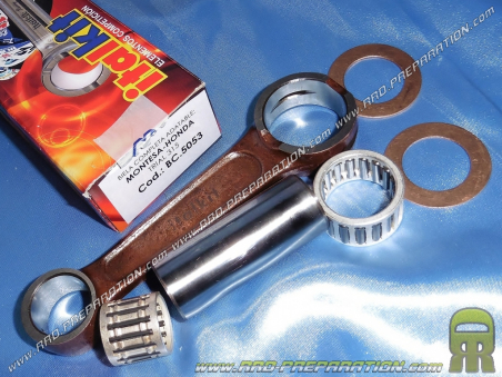 Bielle de vilebrequin renforcée ITALKIT (Longueur 110mm, maneton Ø20mm ...