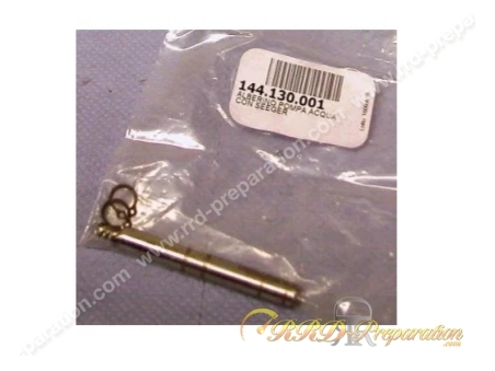 Water pump axis with clips POLINI for motorcycle MINICROS, X5, XP1, XP5 ...