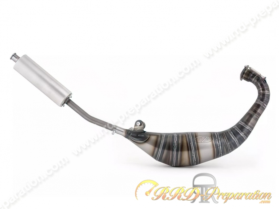 Exhaust pot 2FAST 100 low passage for words 50 engine DERBI EURO 2 and 3