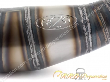 Exhaust pot 2FAST 100 low passage for words 50 engine DERBI EURO 2 and 3