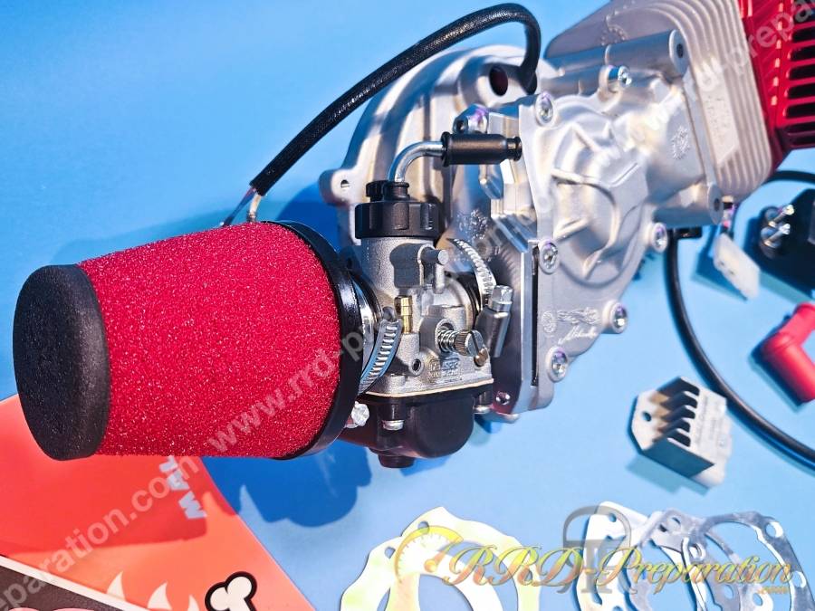 Complete motor 75cc assembled RRD MHR RACING BIG DEPS TESTA ROSSA with ...