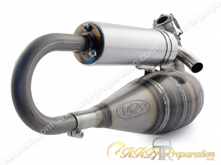 Exhaust pot 2FAST PASSION 100cc for horizontal minarelli scooter (NITRO ...