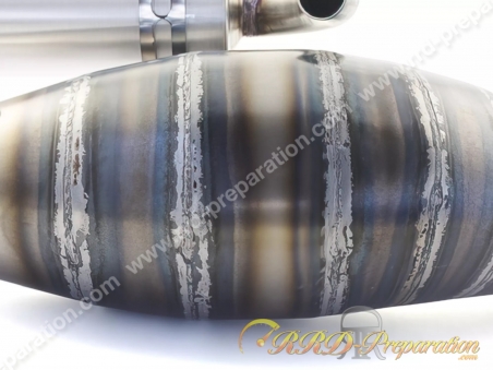 Exhaust pot 2FAST PASSION 100cc for horizontal minarelli scooter (NITRO ...