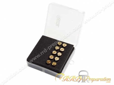 Box of 10 main jets for DELLORTO carburetor big pitch, thread 6mm ...