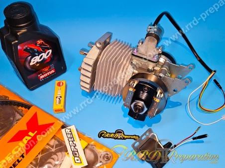 Motor completo montado RRD RACING POLINI 70cc MBK 51 / motobecane av10