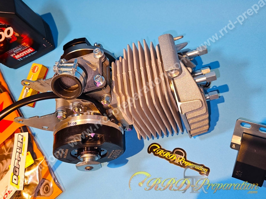 Motor completo montado RRD RACING POLINI 70cc MBK 51 / motobecane av10
