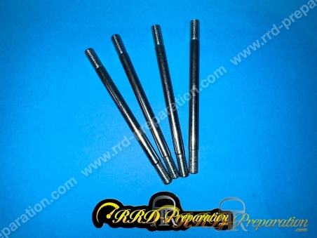 Juego de 4 tacos reforzados M7 X 113mm P2R para am6, derbi, peugeot 103 ...