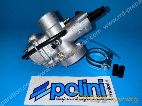 Carburateur POLINI CP 19 rigide, starter à levier avec graissage séparé