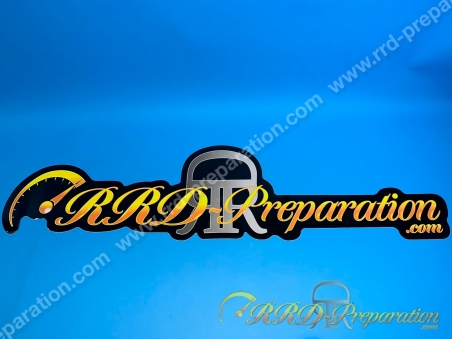 RRD sticker 100 X 24cm pre-cut adhesive