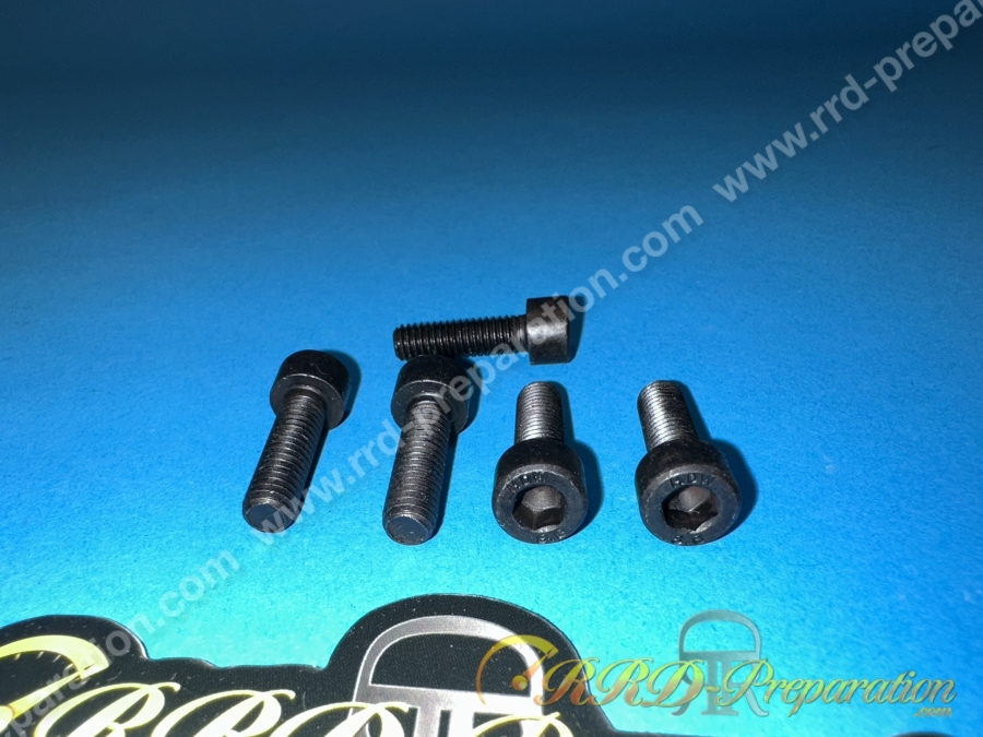 Screws ALGI Hexagon socket black steel sizes and Ø with the choices for ...