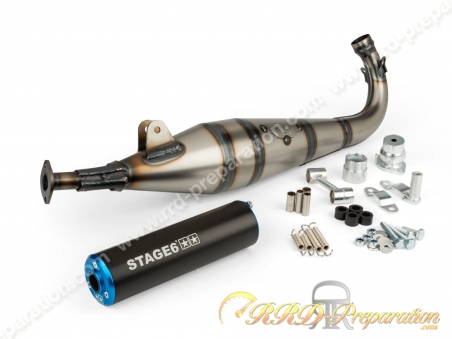 STAGE 6 STREETRACE exhaust for PEUGEOT 103 SP, MV, MVL, LM, Vogue... (colors of your choice ...