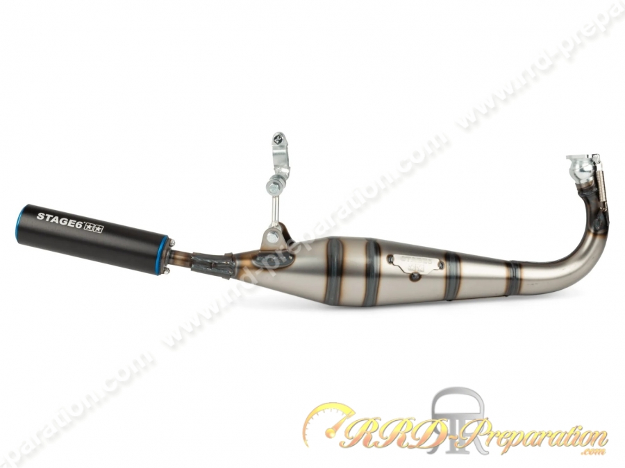 Pot d'échappement STAGE 6 STREETRACE pour PEUGEOT 103 SP, MVL, VOGUE ...