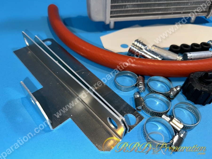 MALOSSI competition cooling radiator kit 30 X 20cm motorcycle, proto ...