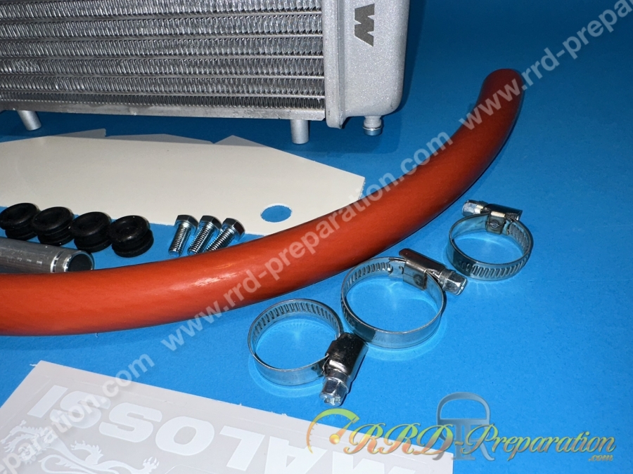 MALOSSI competition cooling radiator kit 30 X 20cm motorcycle, proto ...