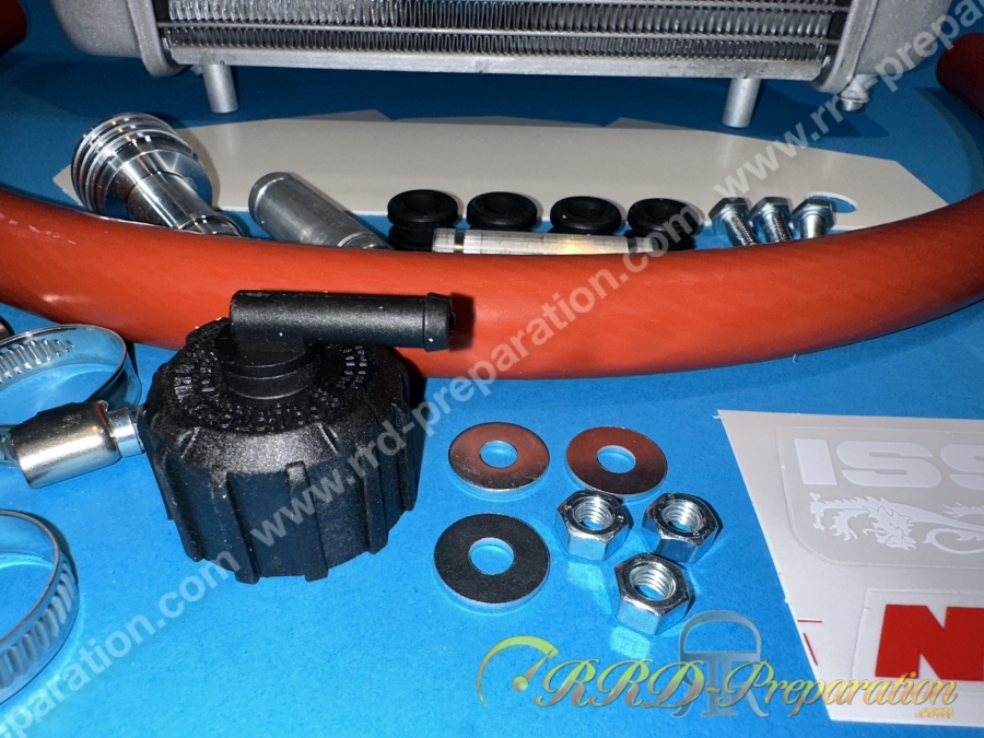 MALOSSI competition cooling radiator kit 30 X 20cm motorcycle, proto ...