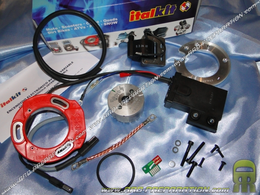 ITALKIT competition SELETTRA DIGITAL dual-curve internal rotor ignition for YAMAHA DT, TZR ...