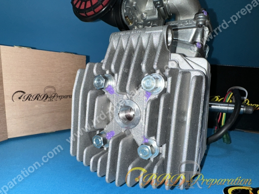 Complete MBK 51 engine assembled by PARMAKIT , 82cc air-cooled ...