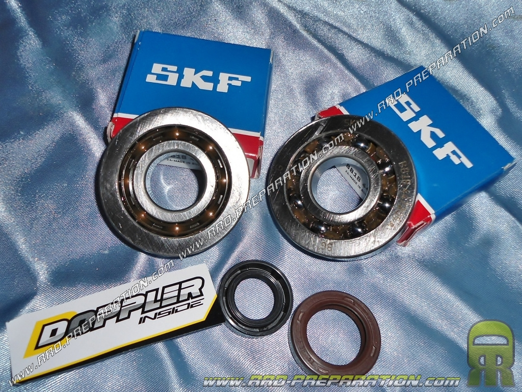 Jeu de 2 roulements renforcés C4 + joints spy de vilebrequin DOPPLER ...