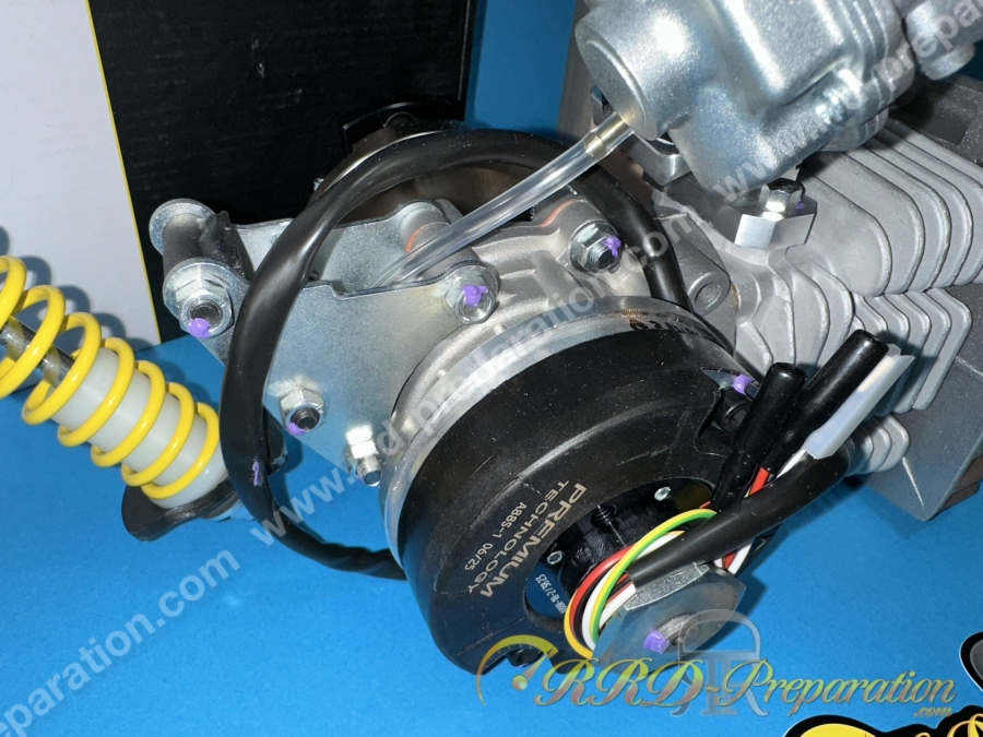 Complete engine assembled RRD RACING 80cc MBK 88, AV44 ... / motobecane ...