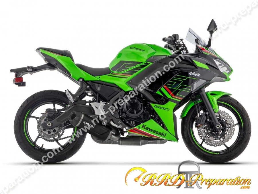 Silencieux d'échappement INDY RACE EVO ARROW pour KAWASAKI NINJA 650, Z ...
