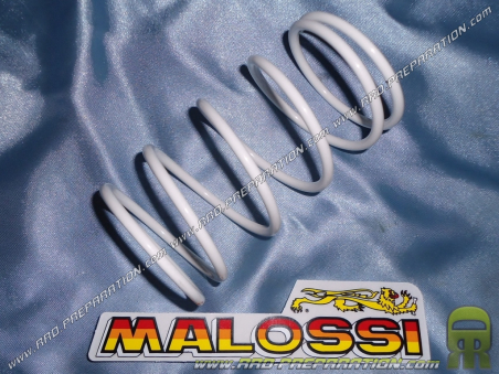 White MALOSSI thrust spring (reinforced) for Peugeot (buxy, speedfight