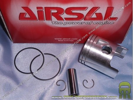 AIRSAL Ø40mm bi segment piston 12mm axle for 50cc aluminum kit on ...