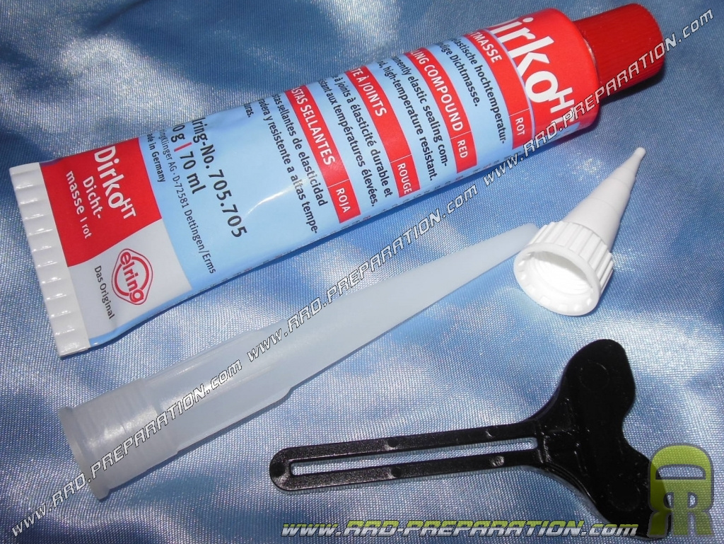 Pâte à joint ELRING DIRKO HT rouge 70ml - www.rrd-preparation.com